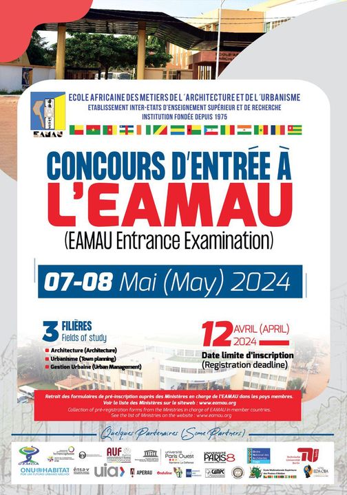 Concours d’entrée à l’EAMAU